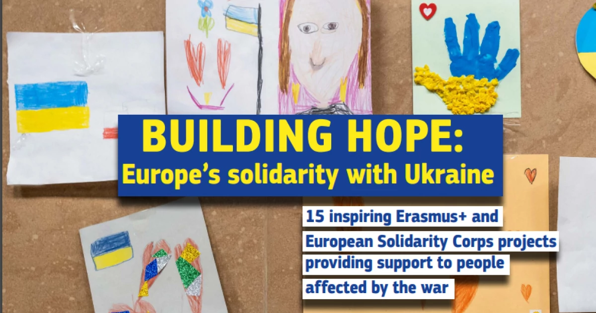 Building hope - Europe’s solidarity with Ukraine : 15 inspiring ...