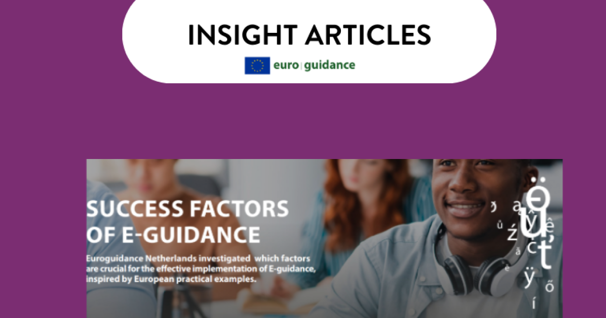 Exploratory research: success factors for E-Guidance | Euroguidance Network